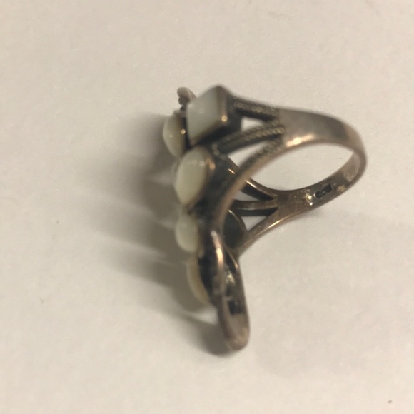 Jewelry | Real Silver Ring With Gemstones | Poshmark